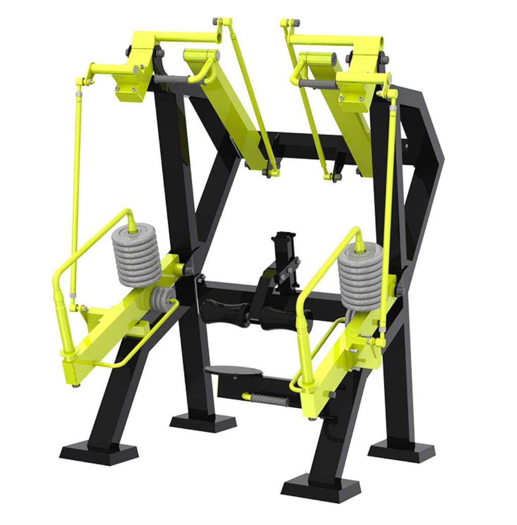 Seated Pull Down | The Great Outdoor Gym Company