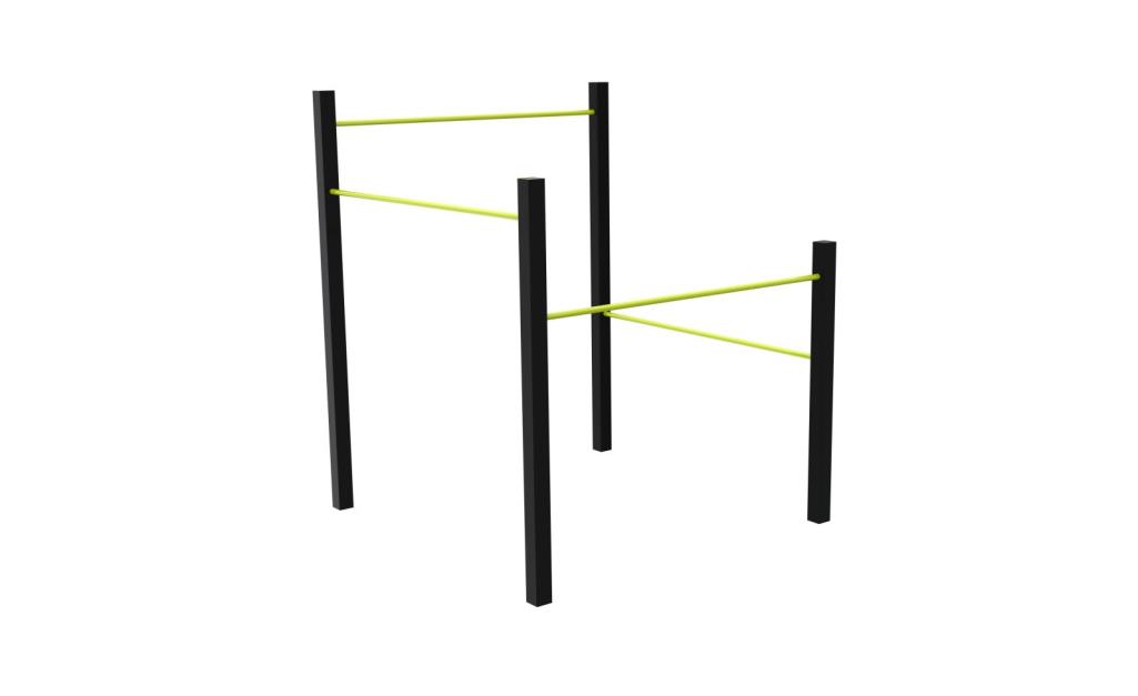 Pull Up Bar Square | The Great Outdoor Gym Company