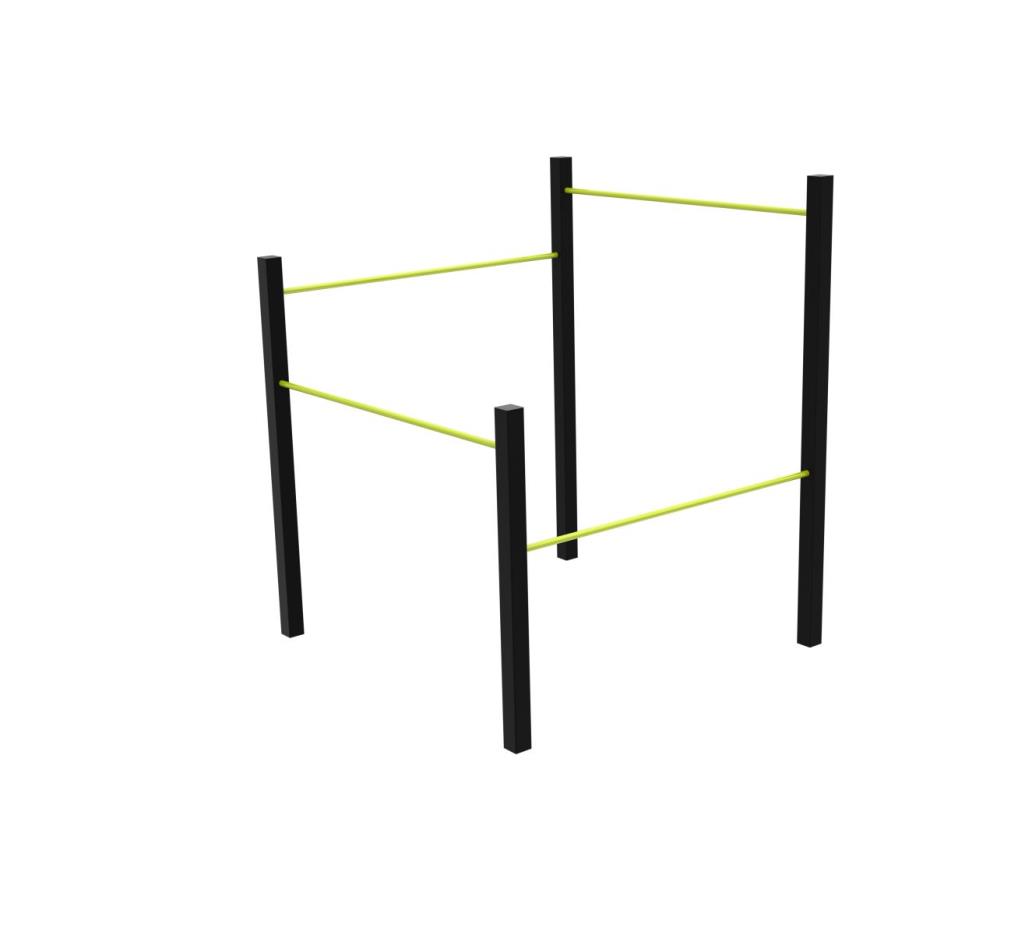 Pull Up Bar Square | The Great Outdoor Gym Company