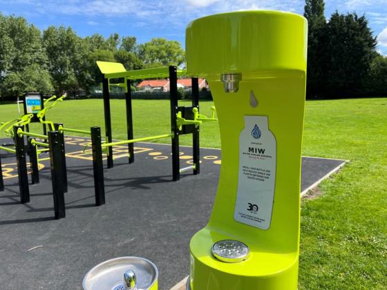Water Bottle Filling Station | The Great Outdoor Gym Company
