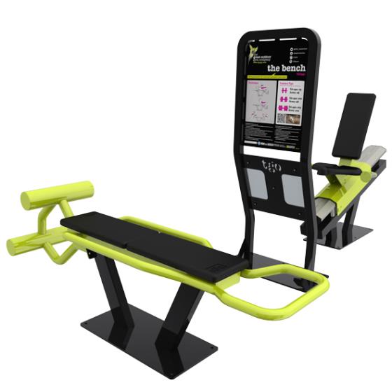 Leg Press / Bench | The Great Outdoor Gym Company